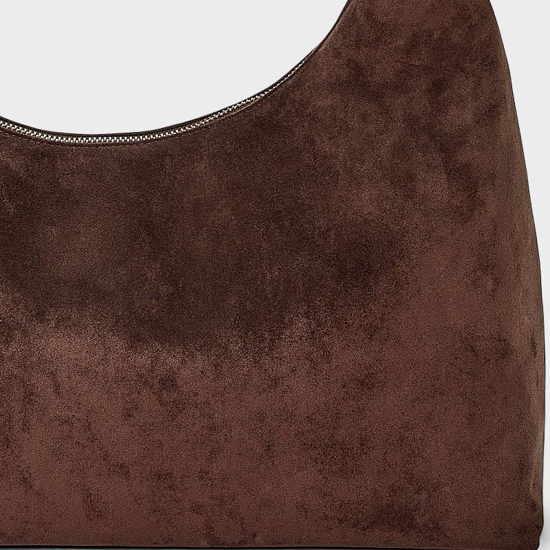 Soft Shoulder Bag - A New Day™ Brown 1 ct | Shipt