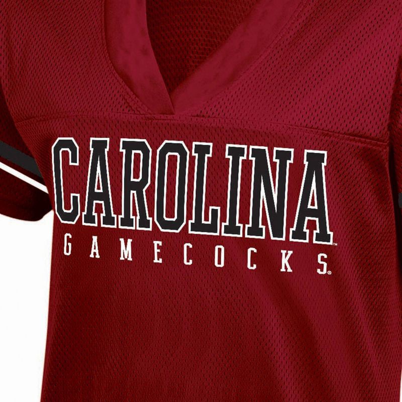 NCAA South Carolina Gamecocks Women's White Jersey - S 1 ct | shipt