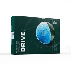 Vice Golf Vice Drive Golf Balls 12pk - Blue: Ionomer Resin Shell ...