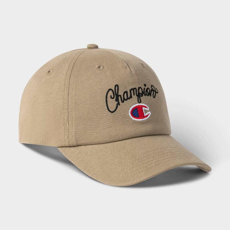 Champion Adult Script Jersey Baseball Hat - Khaki 1 ct | shipt