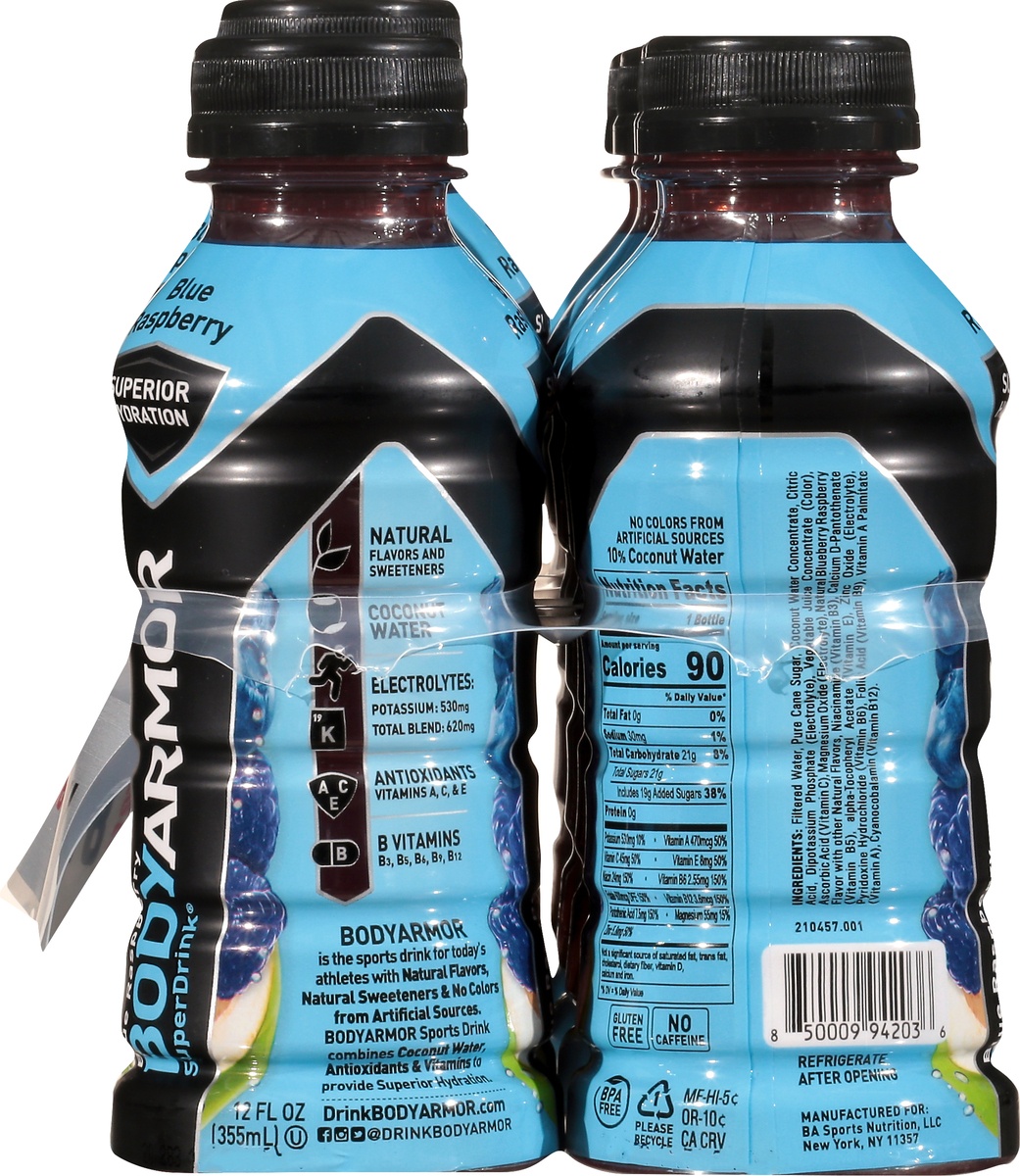 BODYARMOR Super Drink Blue Raspberry 8 ct | Shipt