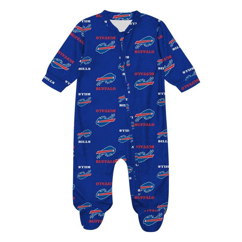 NFL Buffalo Bills Boys' Blanket Sleeper - 12M 1 ct | shipt