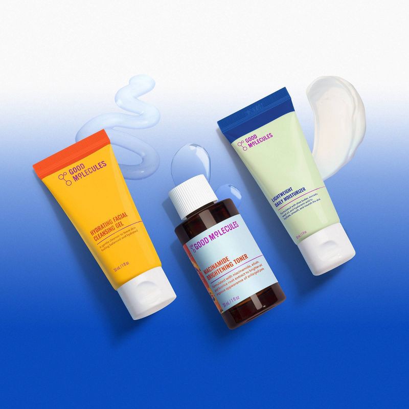 Good Molecules Winter Glow Skincare Essentials Gift Set - 3pc 3 ct | shipt