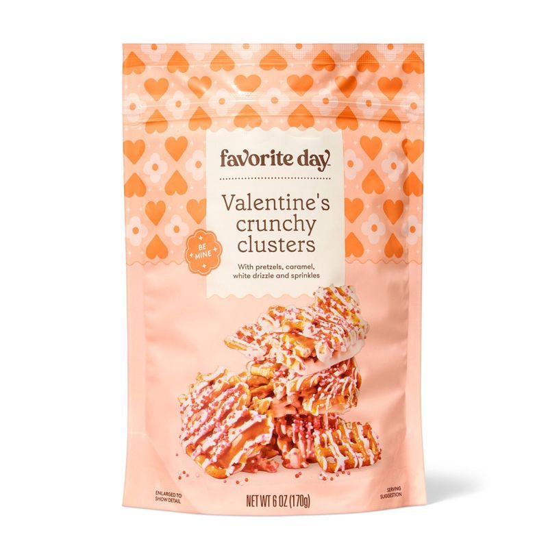 Valentine's Chocolate Crunchy Pretzel Crunchers Candy - 6oz - Favorite ...