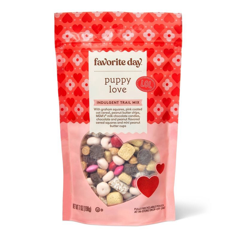 Valentine's Puppy Love Snack Mix - 7oz - Favorite Day™ 7 oz | shipt