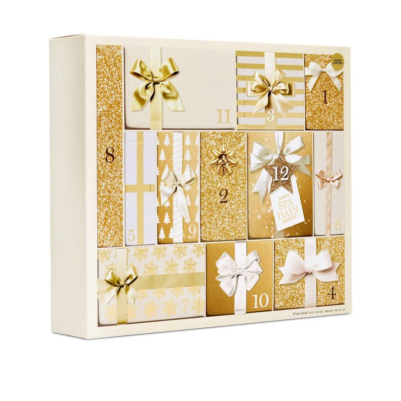 Spa Advent Calendar Gift Set - 12pc 12 ct | shipt
