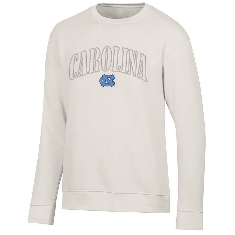 NCAA North Carolina Tar Heels Men's Crew Neck Fleece Sweatshirt - L 1 ...