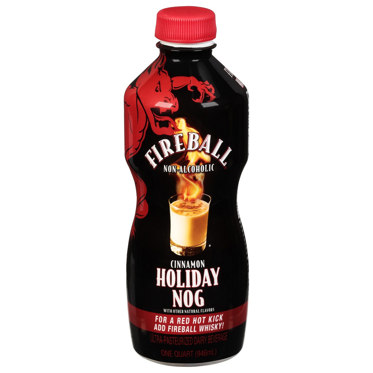 Fireball Non-Alcoholic Cinnamon Holiday Nog 1 qt 1 qt | Shipt