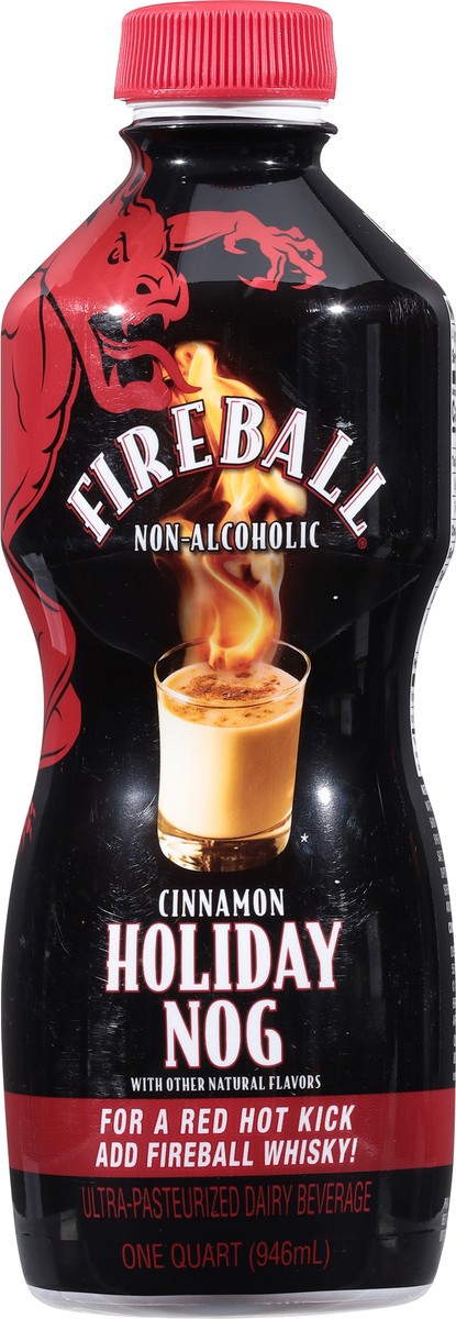 Fireball Non-Alcoholic Cinnamon Holiday Nog 1 qt 1 qt | shipt
