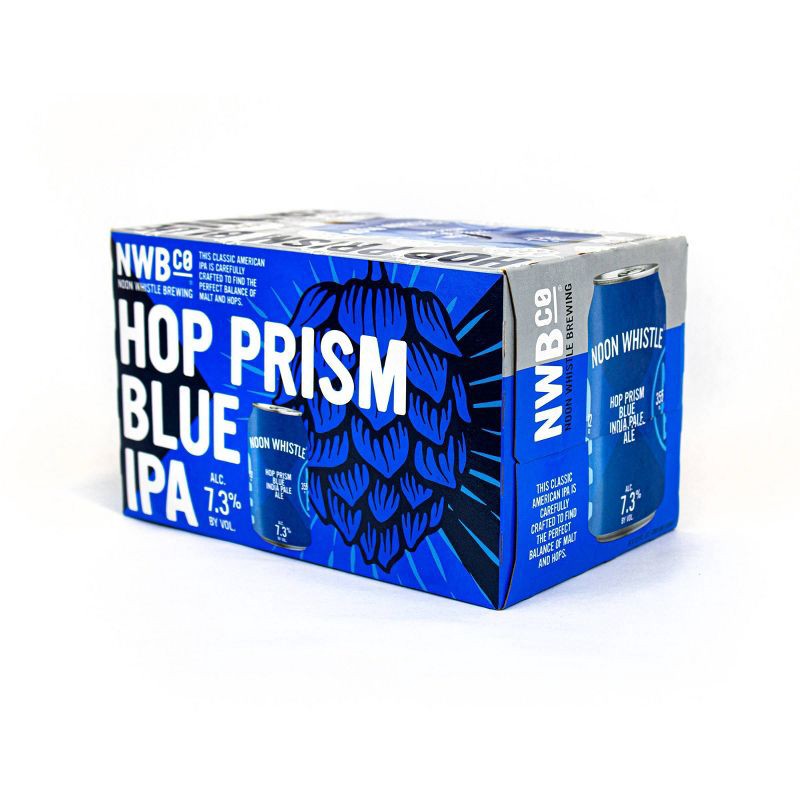 Noon Whistle Brewing Hop Prism Blue IPA Beer - 6pk/12 fl oz Cans 6 ct ...