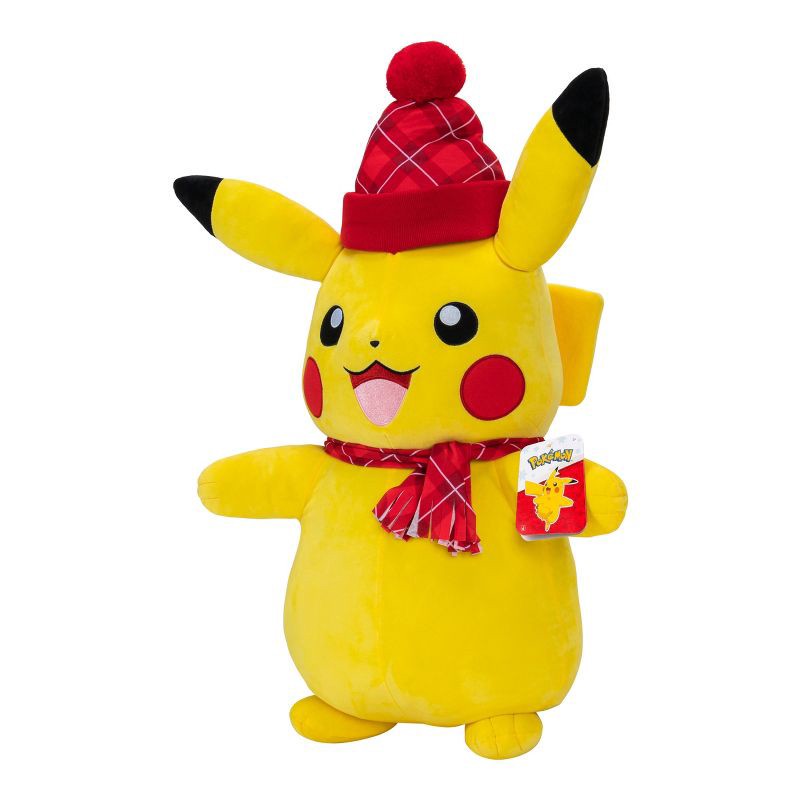 Pokemon Pikachu 24'' Holiday and Scarf 1 ct | shipt