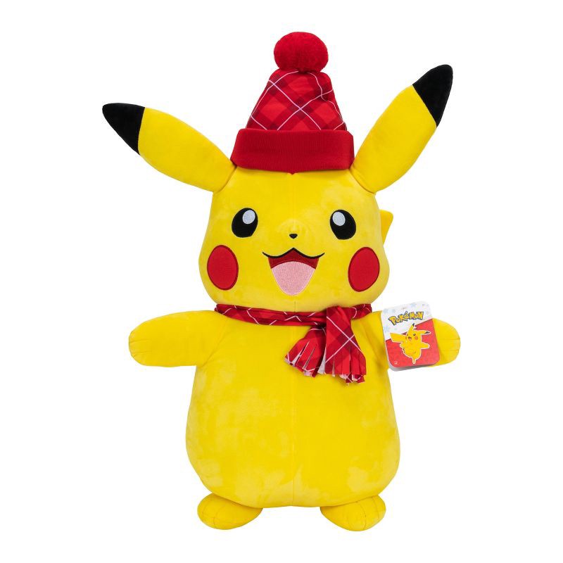 Pokemon Pikachu 24'' Holiday and Scarf 1 ct | shipt