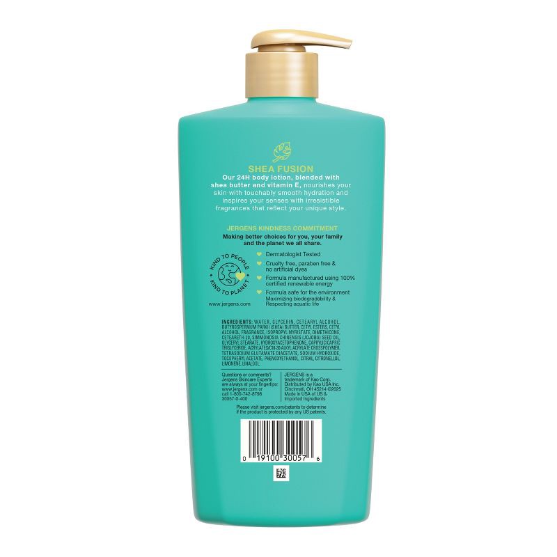 Jergens Shea Fusion Tropical Escape Scented Body Lotion with Vitamin E ...