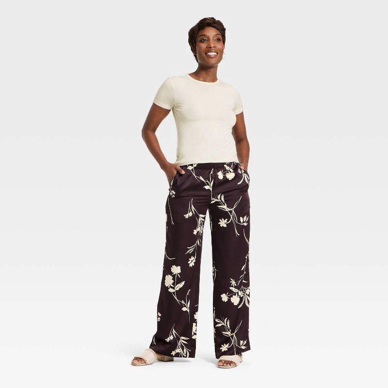 Women's Short Sleeve Fitted Jersey T-Shirt - A New Day™ Cream S 1 ct ...