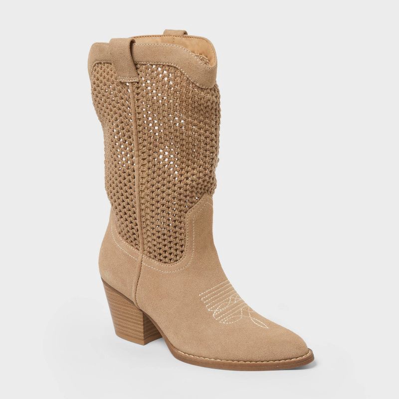 Women's Jasper Western Boots with Memory Foam Insole - Universal Thread ...