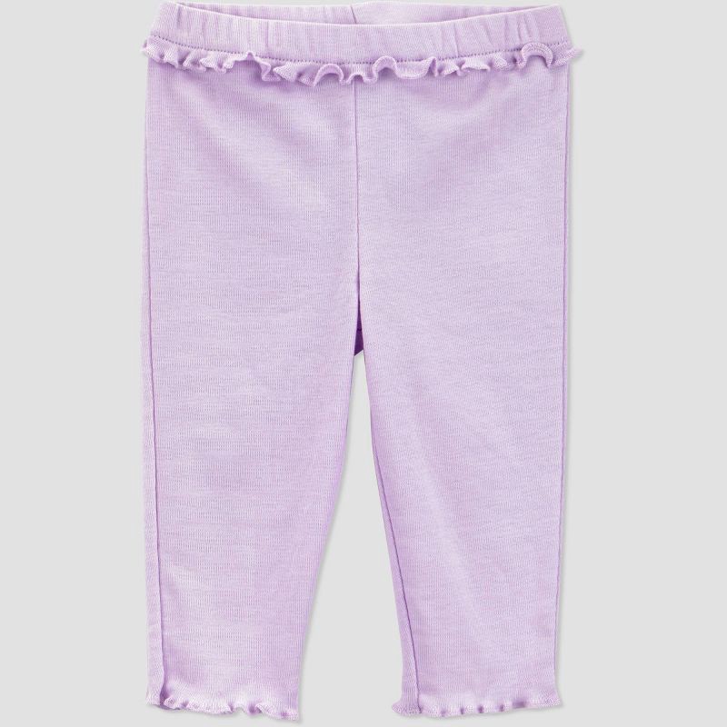 Carter's Just One You® Baby Girls' 2pk Floral Pants - Purple 18M 2 ct ...