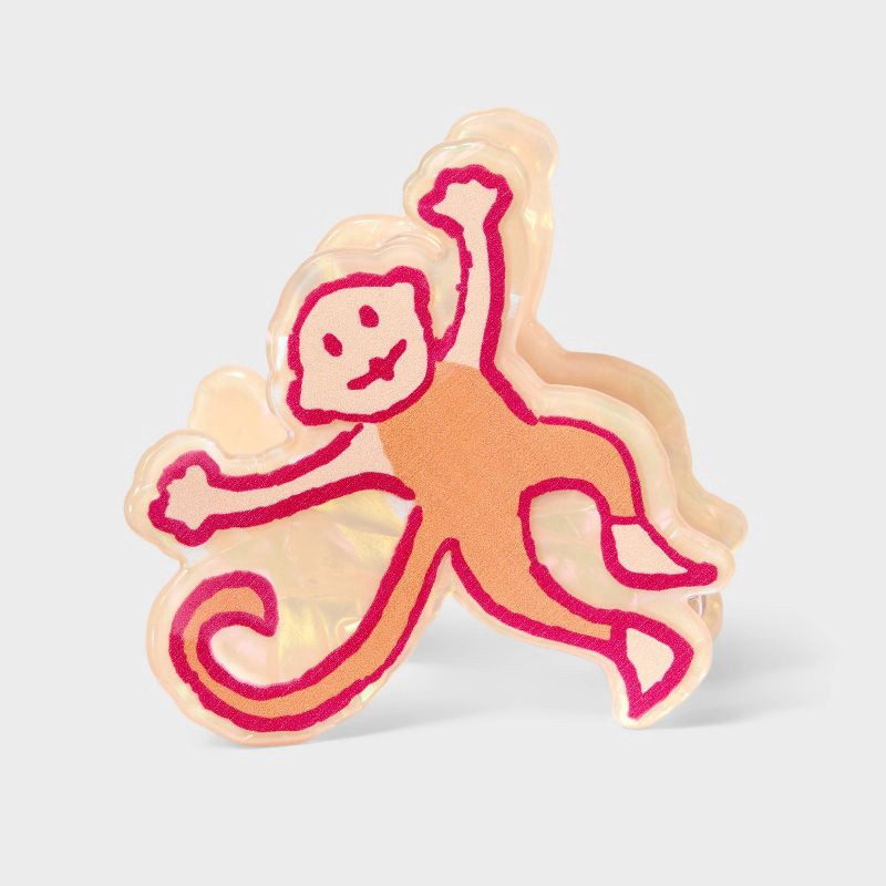 Monkey Claw Clip Orange - Roller Rabbit x Target 1 ct | shipt