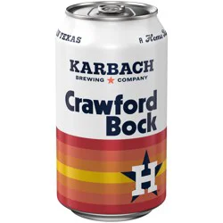 Karbach Brewing Co. Brewing Co. Crawford Bock Beer, 12 fl. oz. Can 12 ...