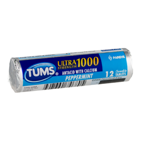Tums Ultra Peppermint Roll 1 ct | Shipt