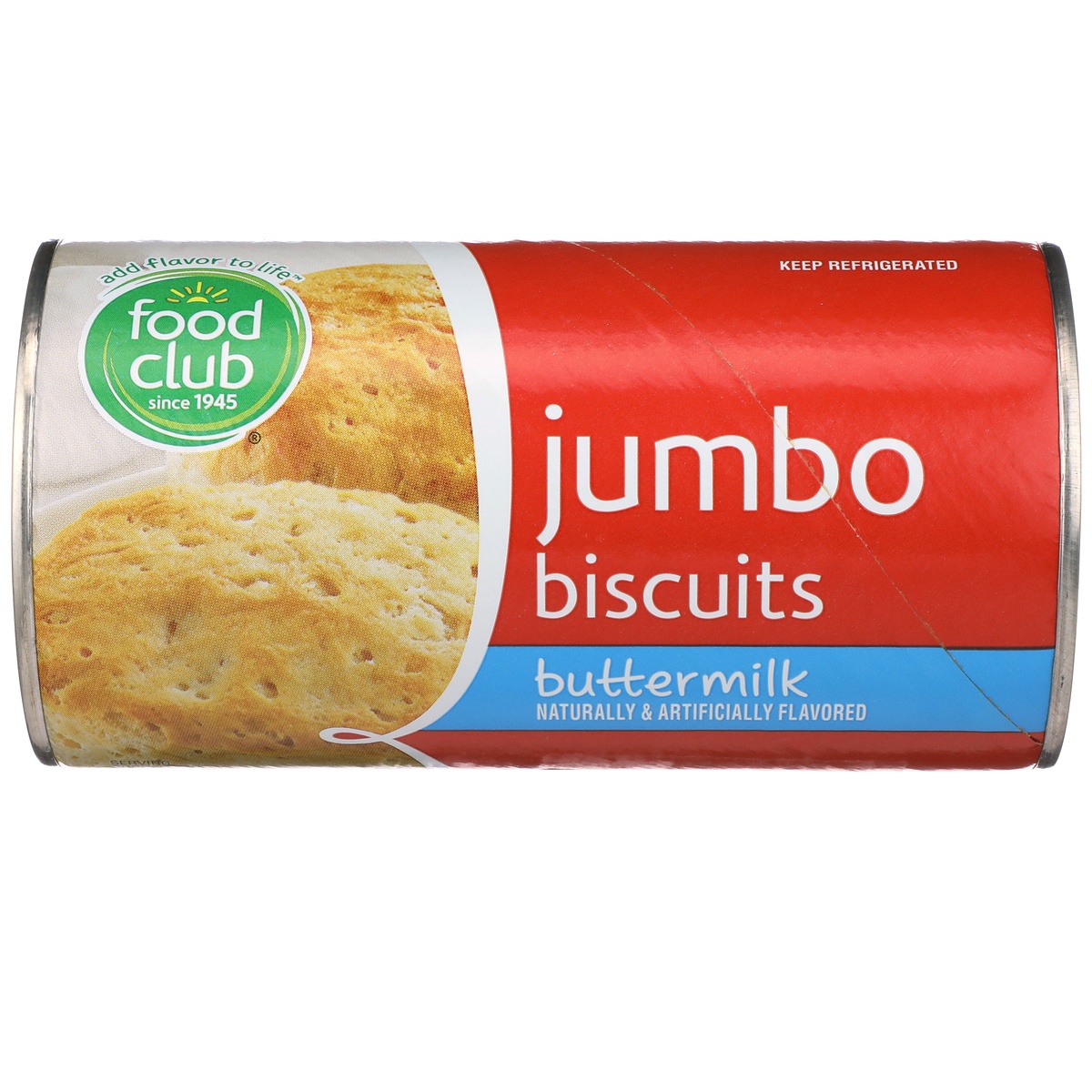 Food Club Buttermilk Flavored Jumbo Biscuits 16 oz | Shipt