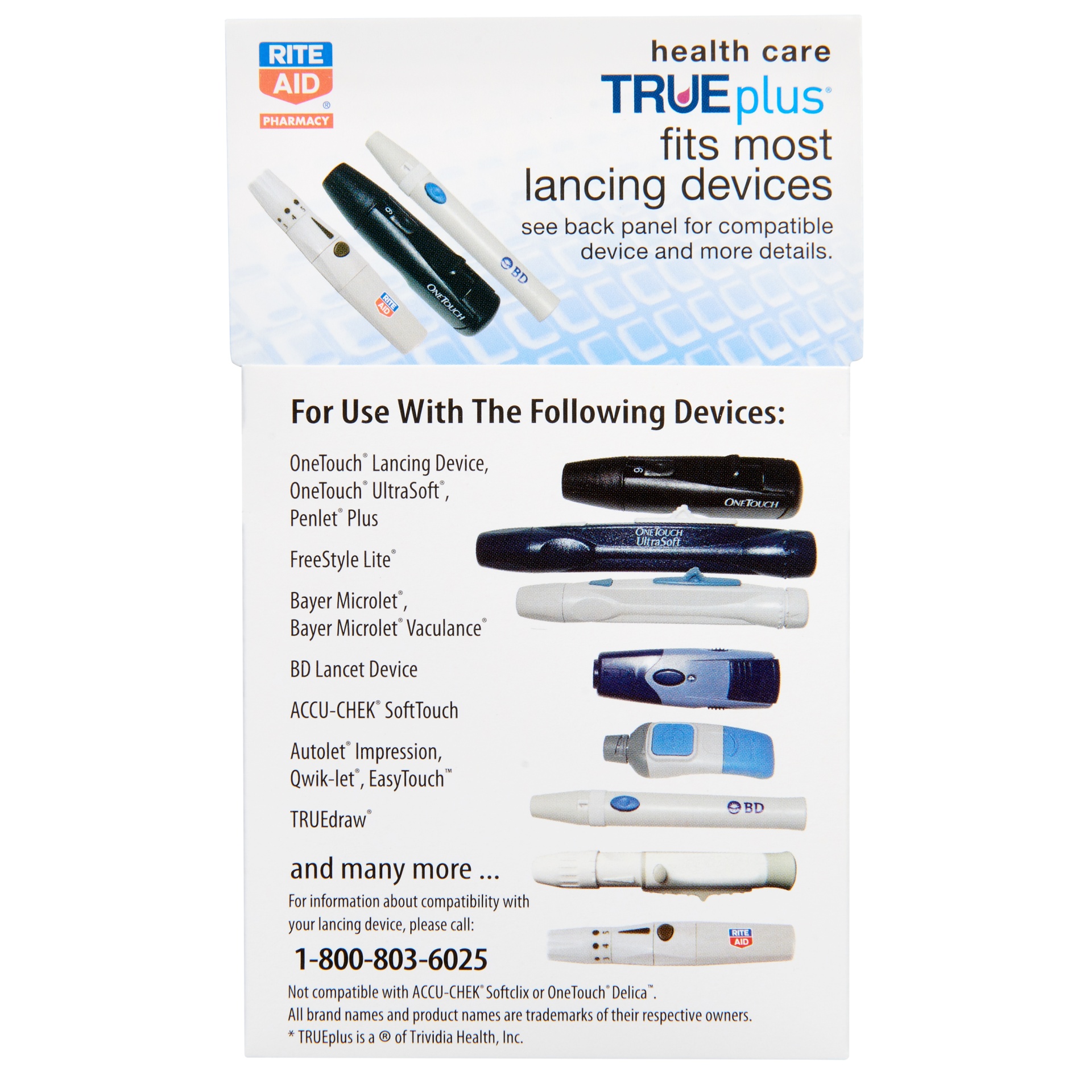 Rite Aid Health Care TRUEplus Lancets, 28 Gauge 100 ct | Shipt