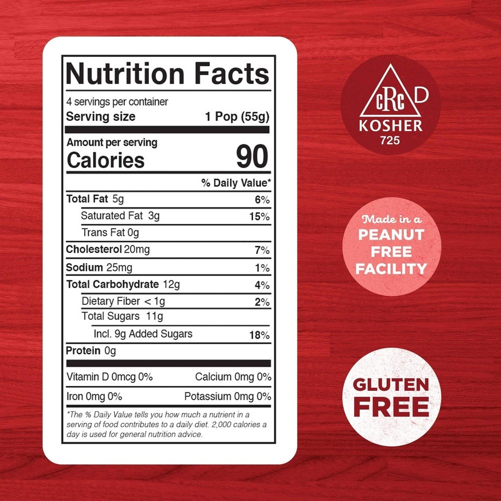 Jonny Pops Summer Strawberries With Cream 3 ct | Shipt