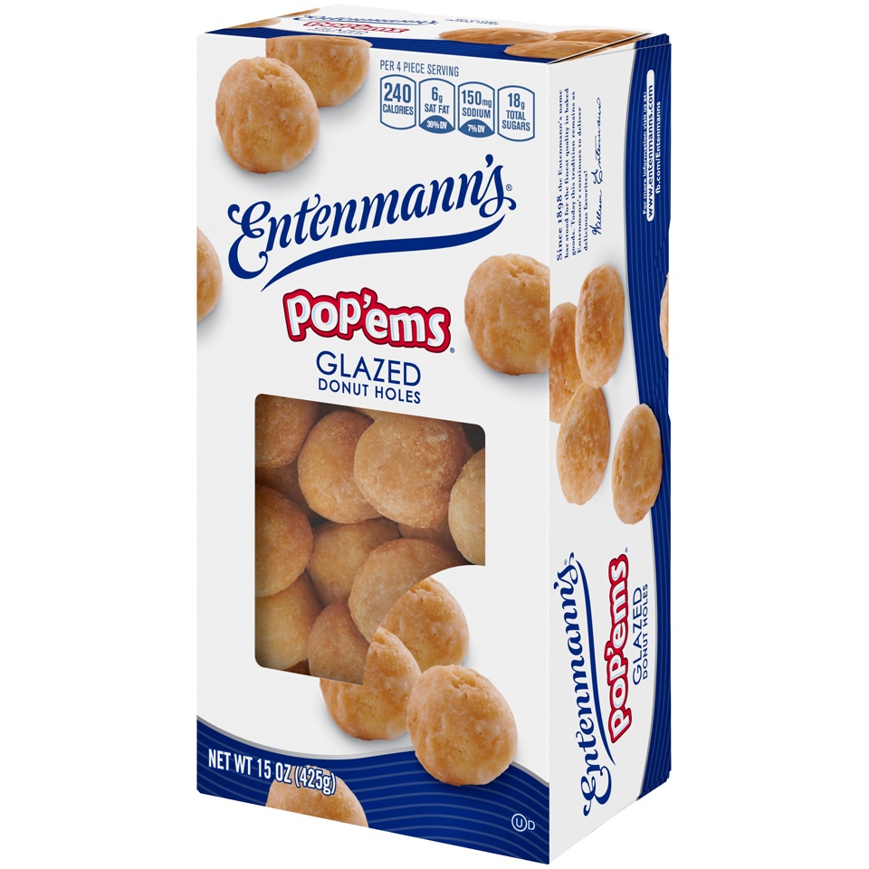 Entenmann's Glazed Donut Pop'ems 16 oz | Shipt