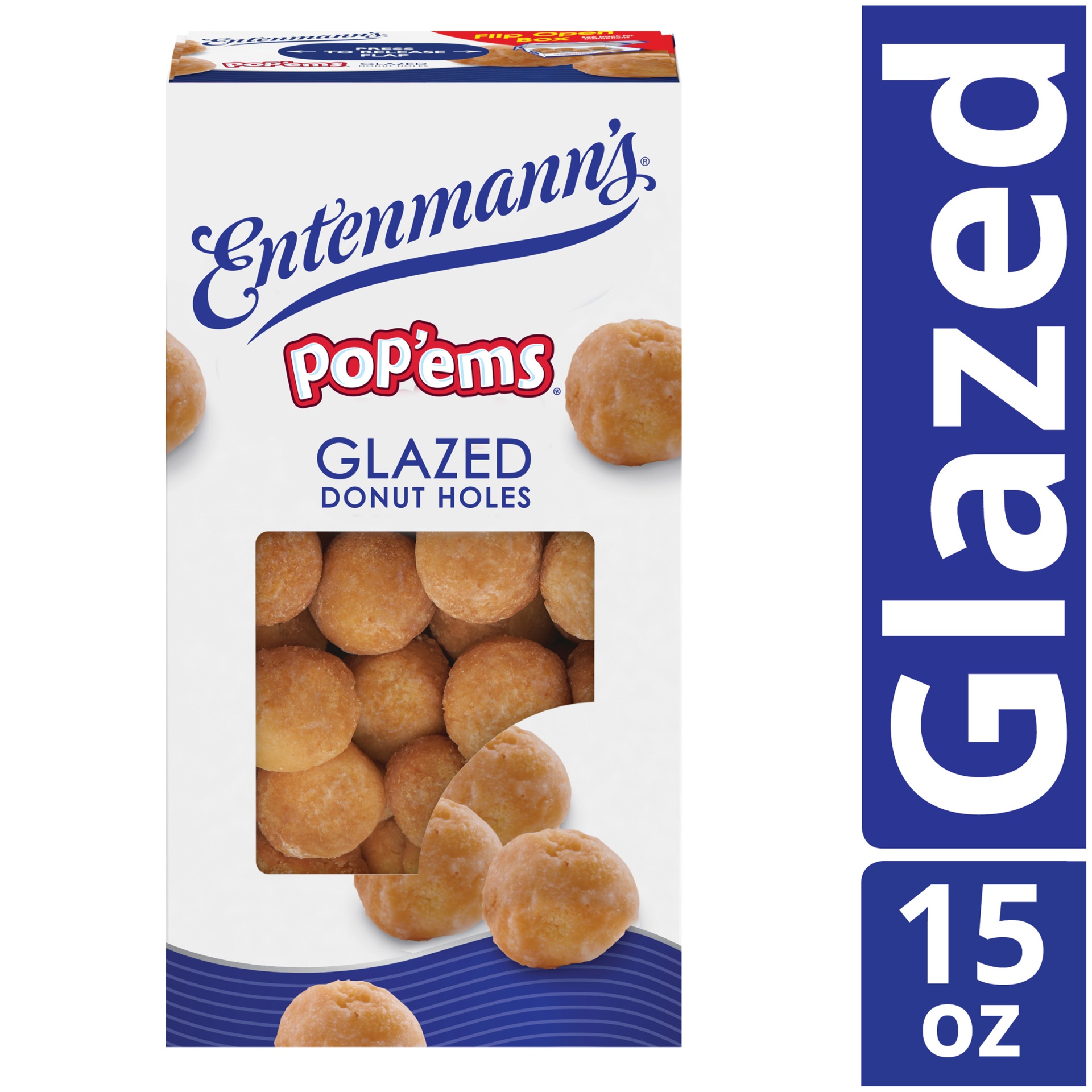 Entenmann's Glazed Donut Pop'ems 16 oz | Shipt