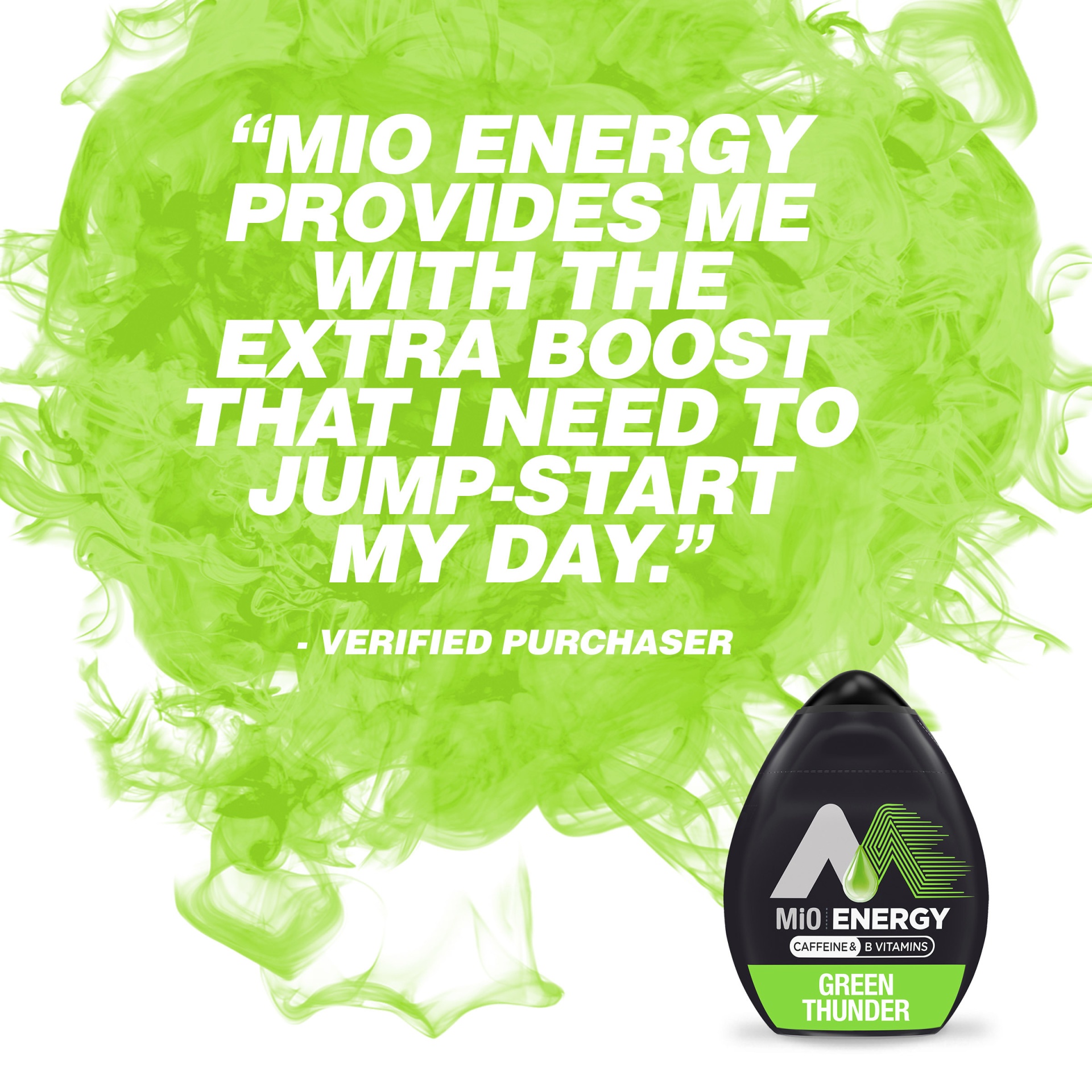 MiO Energy Green Thunder Naturally Flavored Liquid Water Enhancer with ...