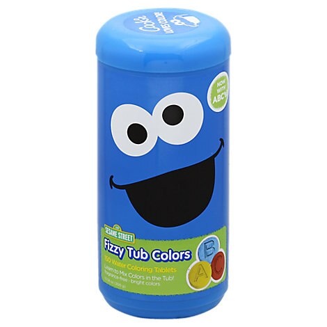 Sesame Street Fizzy Tub Colors 10.41 oz | Shipt