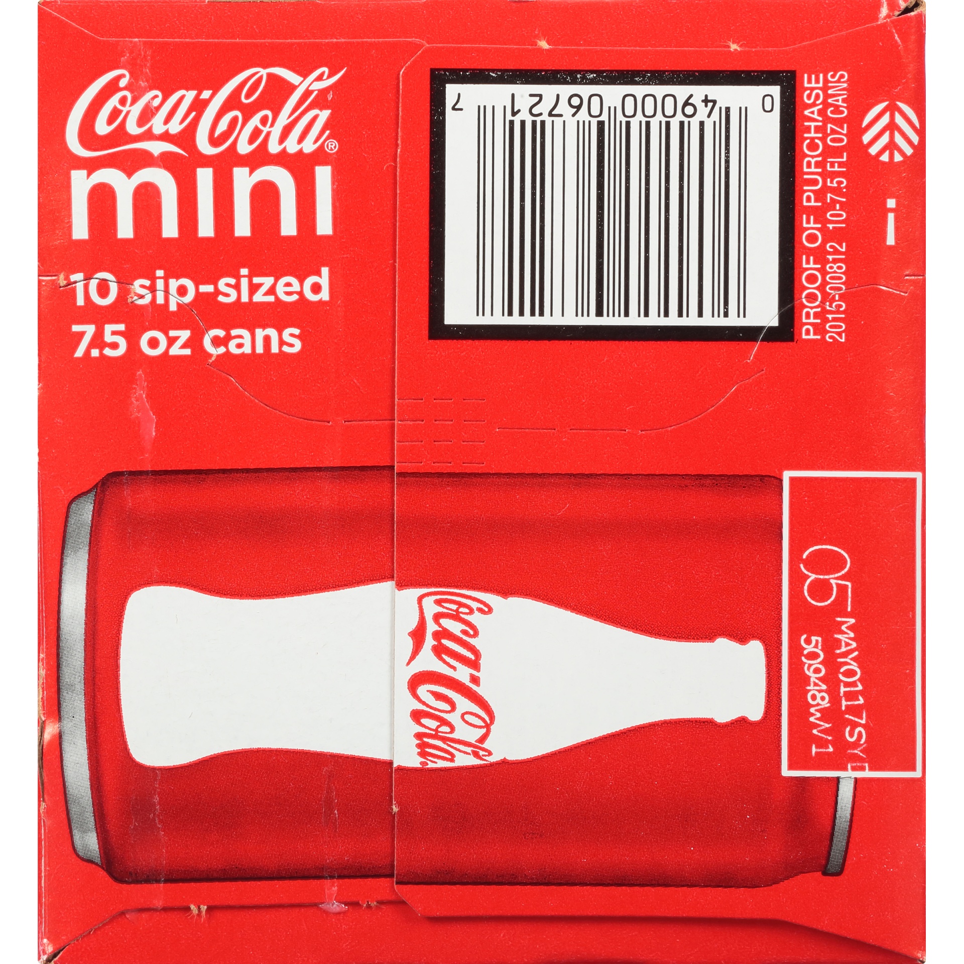 Coke Classic Soda Mini Cans 75 fl oz | Shipt
