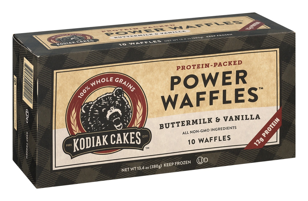 Kodiak Cakes Cakes Vanilla Buttermilk Power Waffles 13.4 oz | Shipt