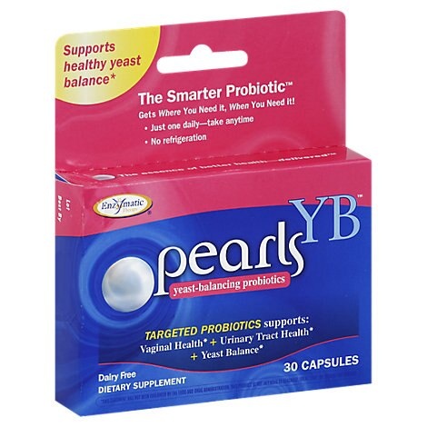 Pearls Probiotics Yeast Balancing Capsules 30 ct | Shipt