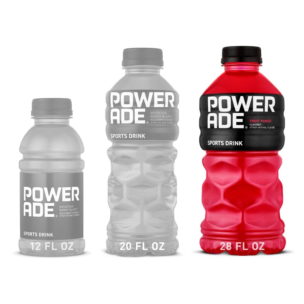 Powerade Fruit Punch Sports Drink Bottle 28 fl oz | Shipt