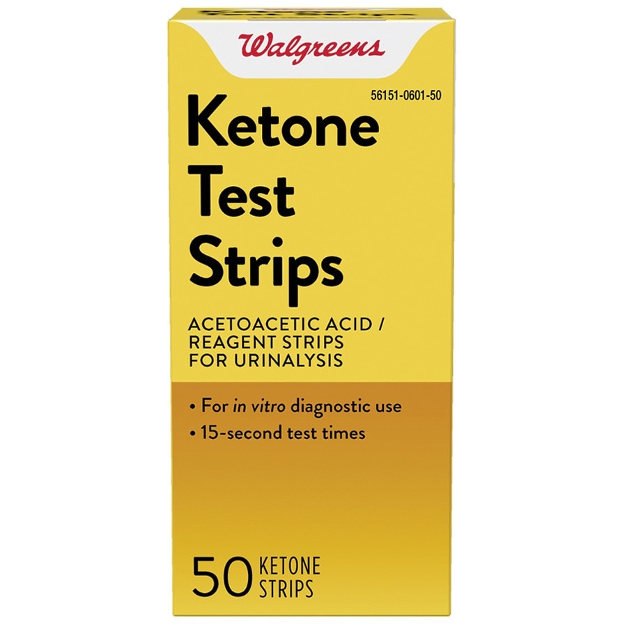 Walgreens Ketone Test Strips for Urinalysis 50 ct | Shipt