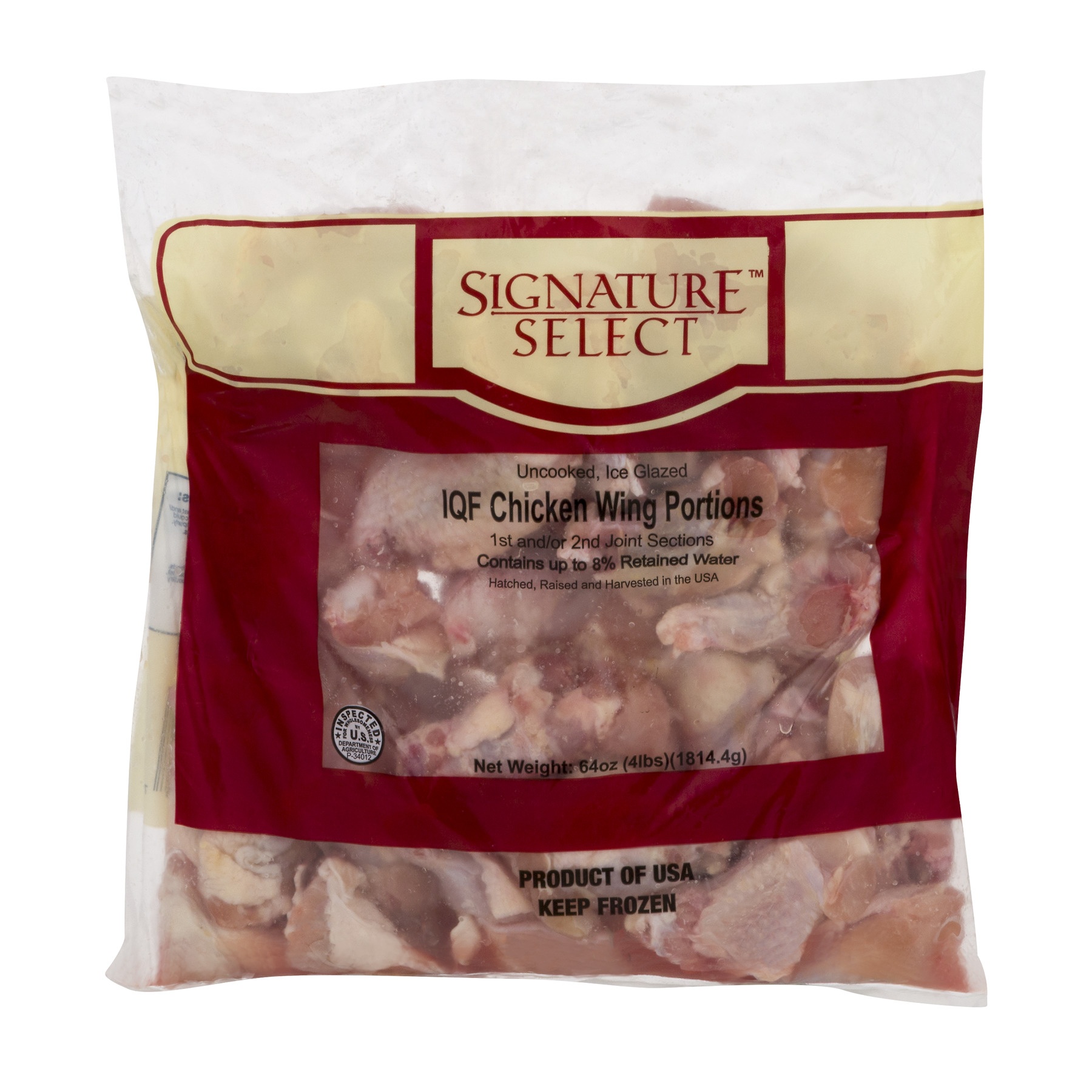 Signature Select Uncooked Chicken Wing 4 lb | Shipt