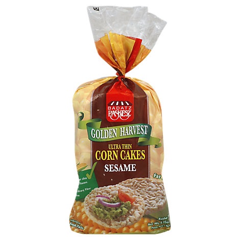Paskesz Corn Cakes Sesame 5.35 oz | Shipt