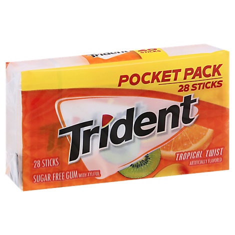 Trident Gum Tropical Twist 28 ct | Shipt