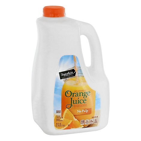 Signature Select Orange Juice Nfc No Pulp 89 fl oz | Shipt