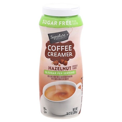 Signature Select Creamer Hazelnut Sugar Free 10.2 oz | Shipt