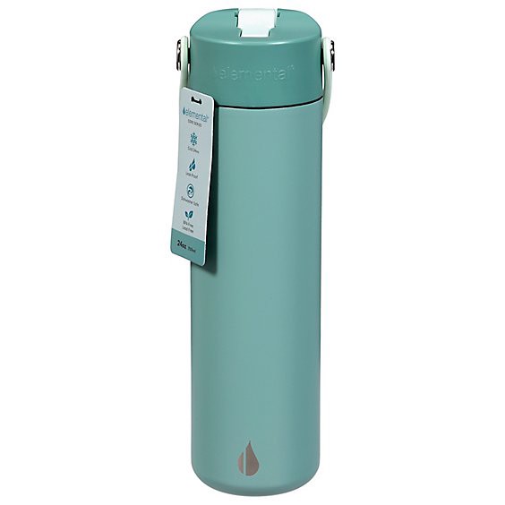 Elemental 24oz Bottle Core Series Sage Ss - Ea 1 ct | shipt