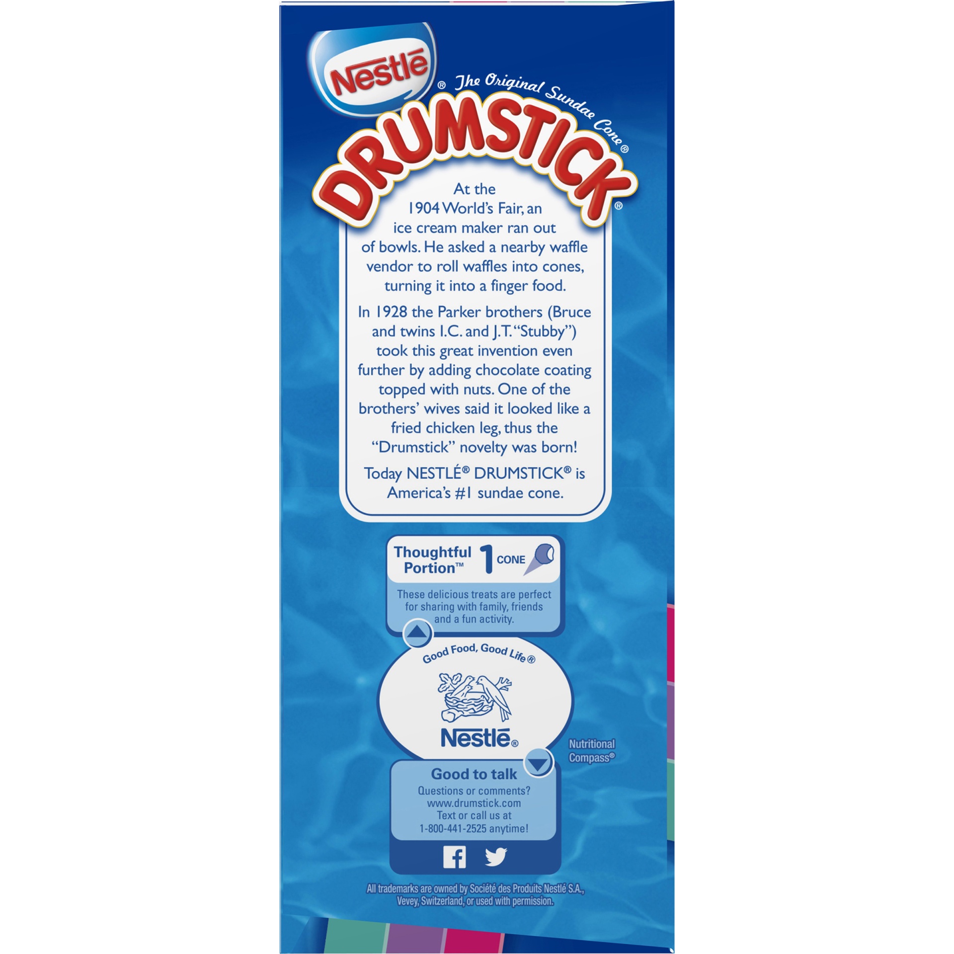 Drumstick Nestle Drumstick Frozen Super Nugget Dessert Cone Assorted ...