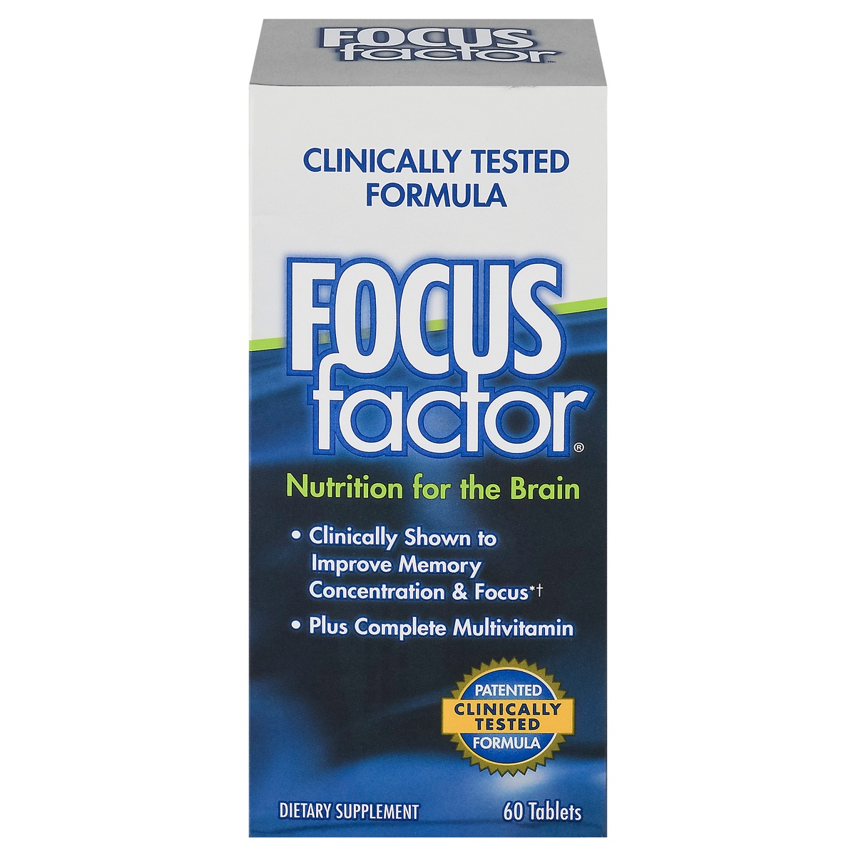 Focus Factor Brain Supplement & Complete Multivitamin 60 ct | Shipt