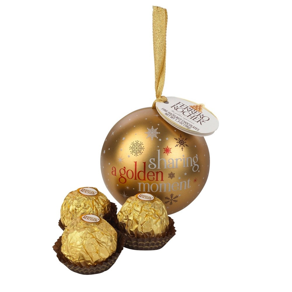 Ferrero Rocher Tin Ornament 1.3 oz | Shipt