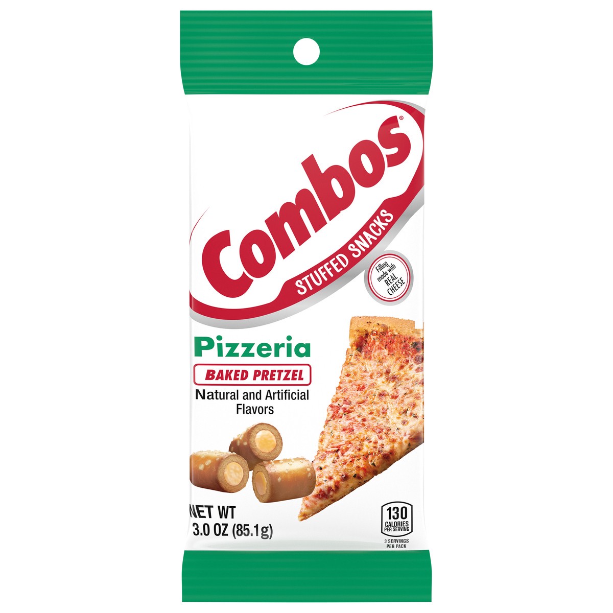 COMBOS Pizzeria Baked Pretzel Snacks, 3 Oz 1 ct | Shipt