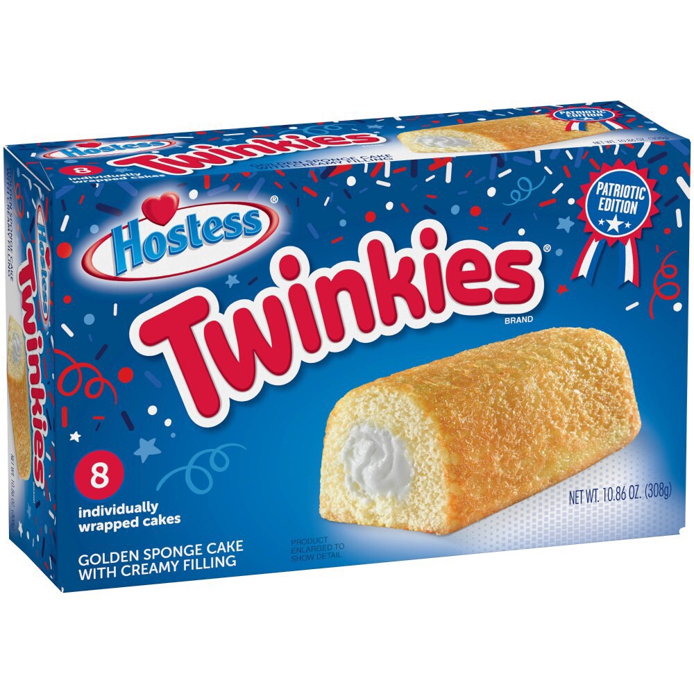 Hostess Red White And Blue Twinkies Creamy Filling 13.58 oz | shipt