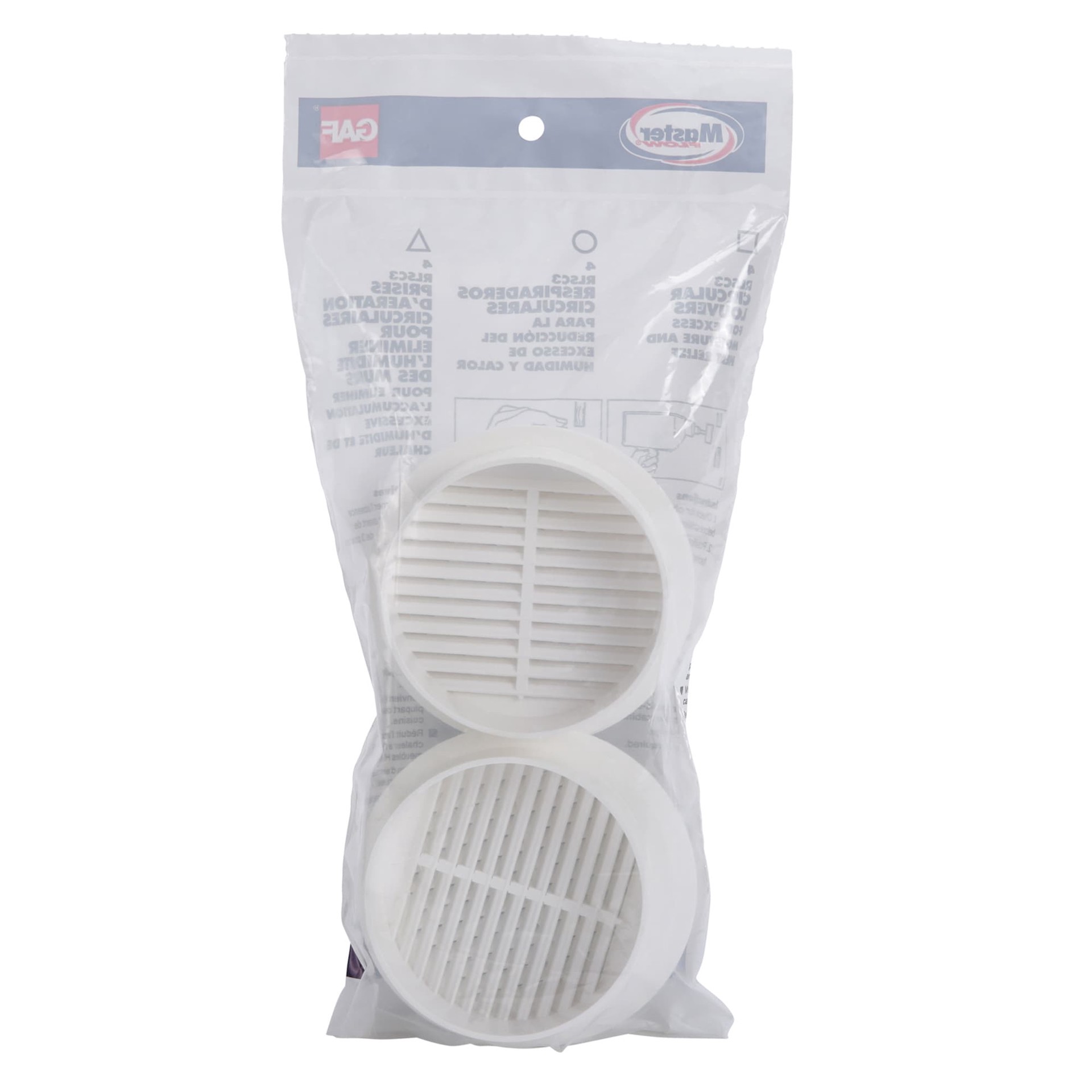 Master Flow Undereave Vents 3-in x 3-in White Plastic Soffit Vent 1 ct ...