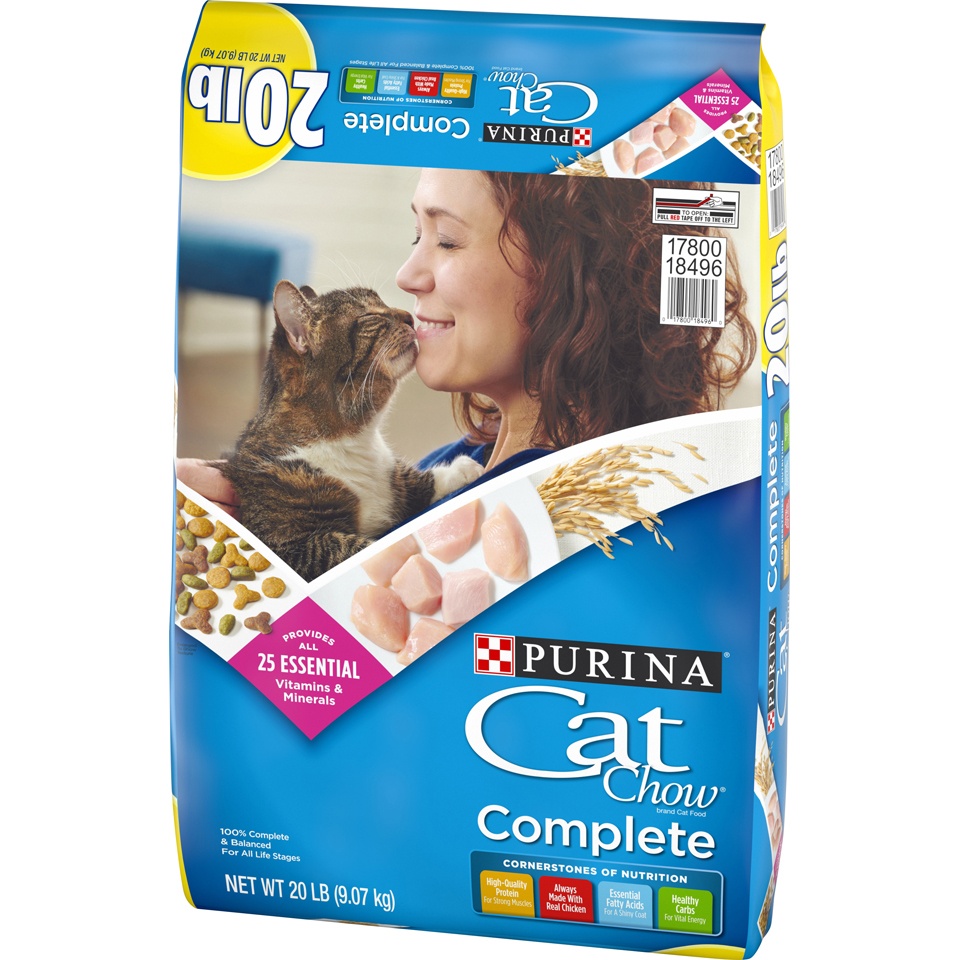 Purina Cat Chow Complete Kibble 20 lb | Shipt