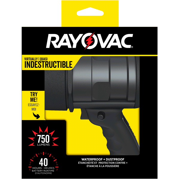 Rayovac Workhorse Pro 6AA Indestructible Spotlight 1 ct | Shipt