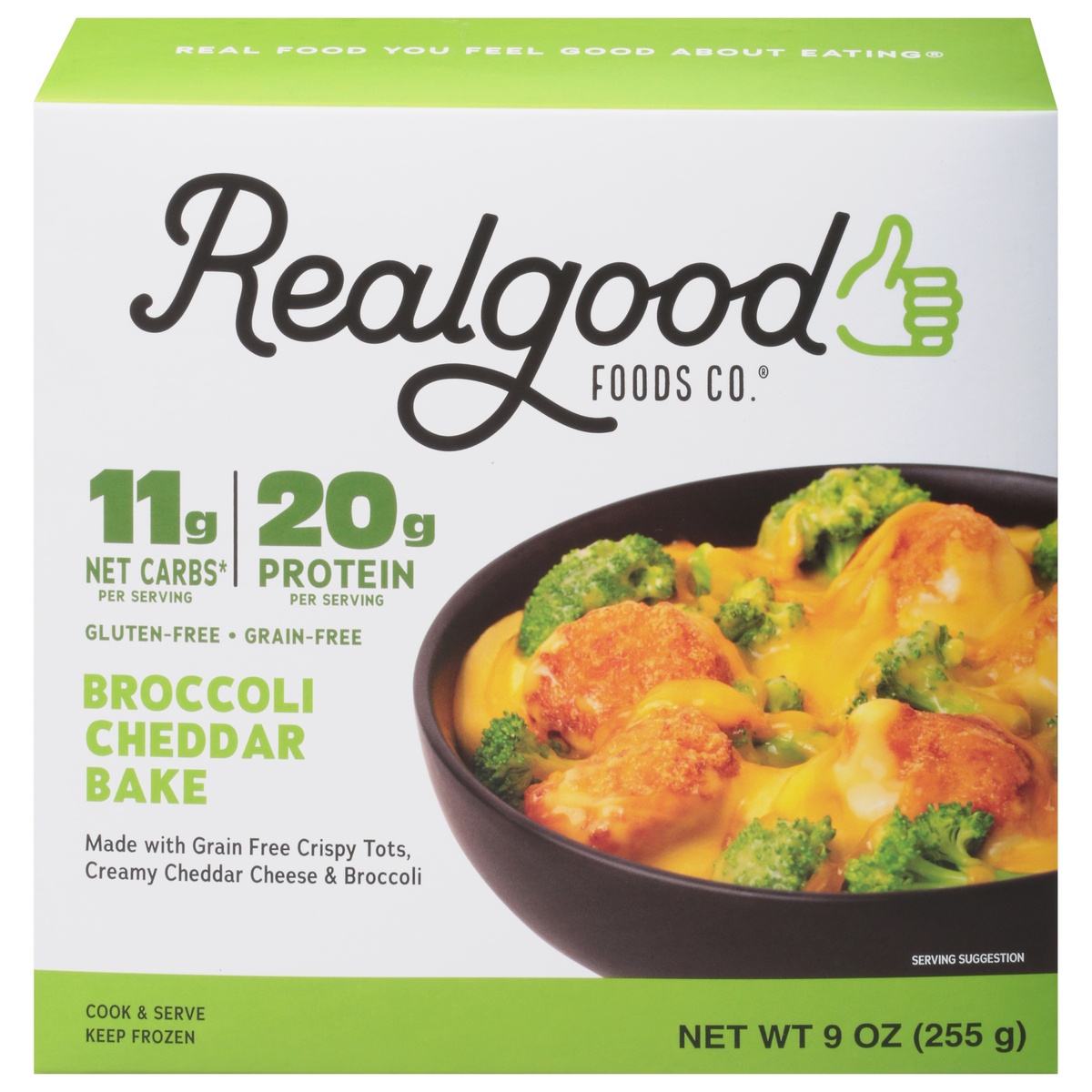 Realgood Real Good Food Bowl Broccoli Cheddar Bake 9 oz | Shipt